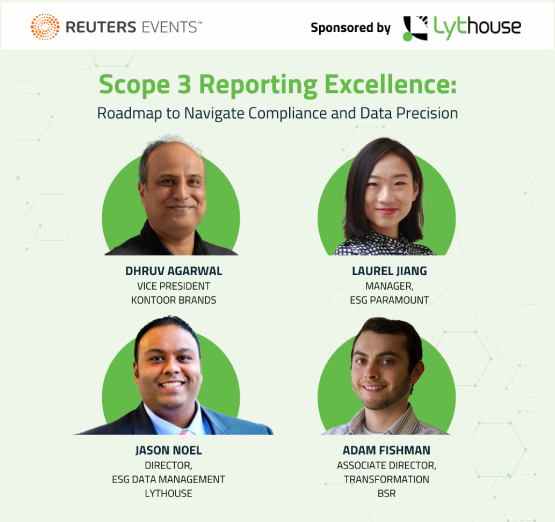Lythouse: ESG Software, Scope 3 Accounting, ESG Goal Tracking